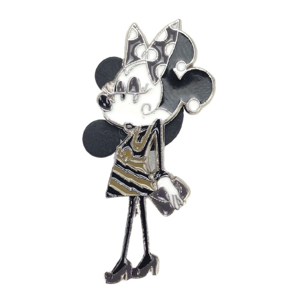 Disney | Jewelry | Disney Pin 983 Minnie Mouse Paris Fashion Glamour ...